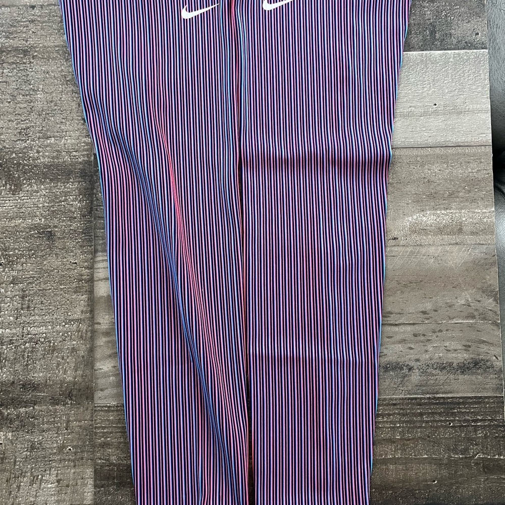 Nike Pro Elite Running Leg Sleeves Olympics Blue Red … - Gem